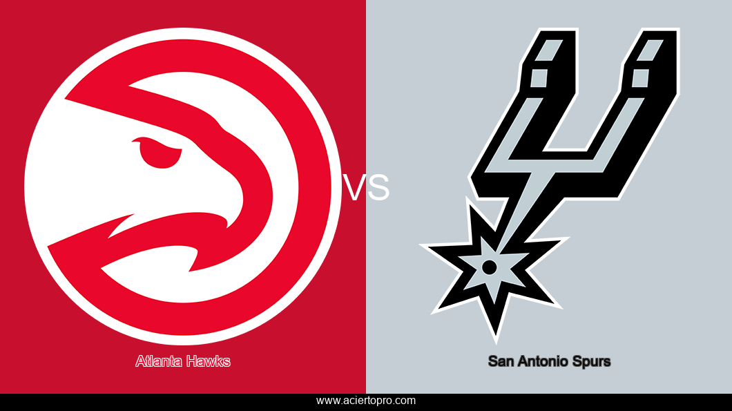 Palpites Atlanta Hawks vs San Antonio Spurs | NBA 20.11.25 - AciertoPRO