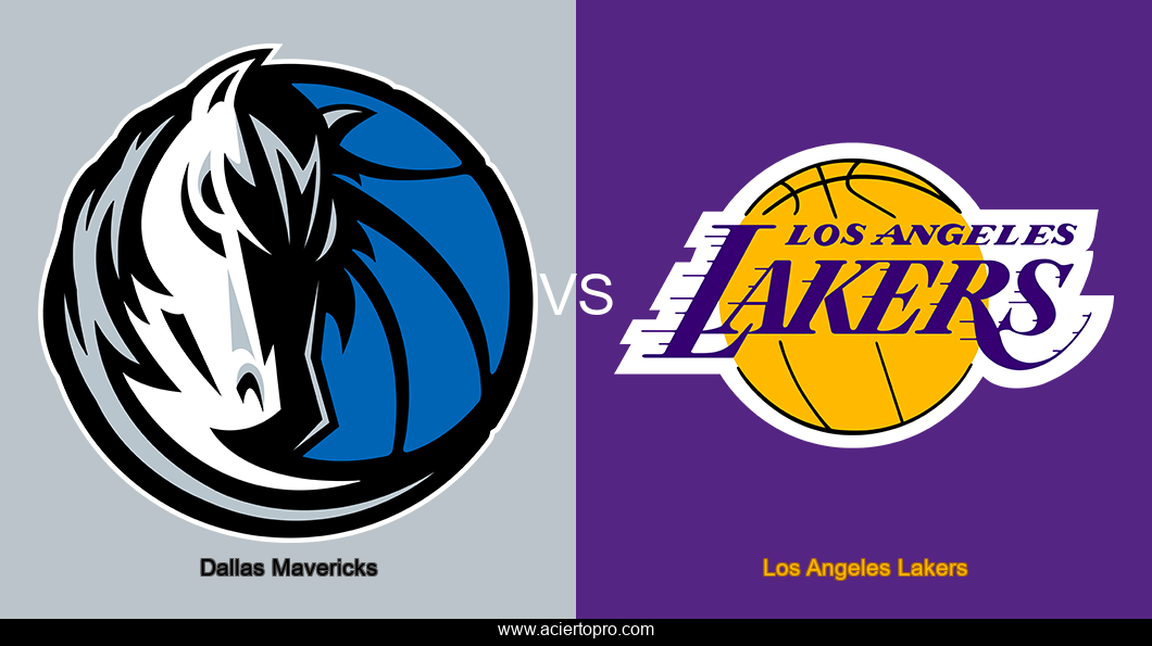 Palpites Dallas Mavericks vs Los Angeles Lakers | NBA 28.11.25 - AciertoPRO