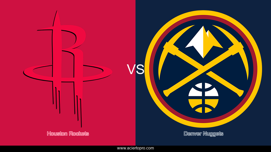 Palpites Houston Rockets vs Denver Nuggets | NBA 15.12.25 - AciertoPRO
