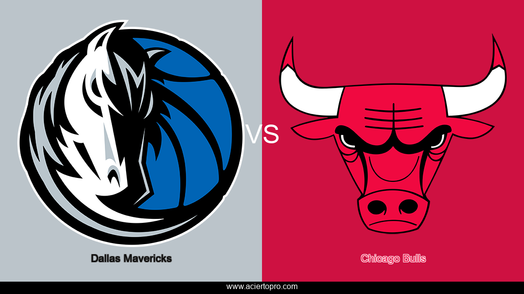 Palpites Dallas Mavericks vs Chicago Bulls | NBA 10.01.26 - AciertoPRO