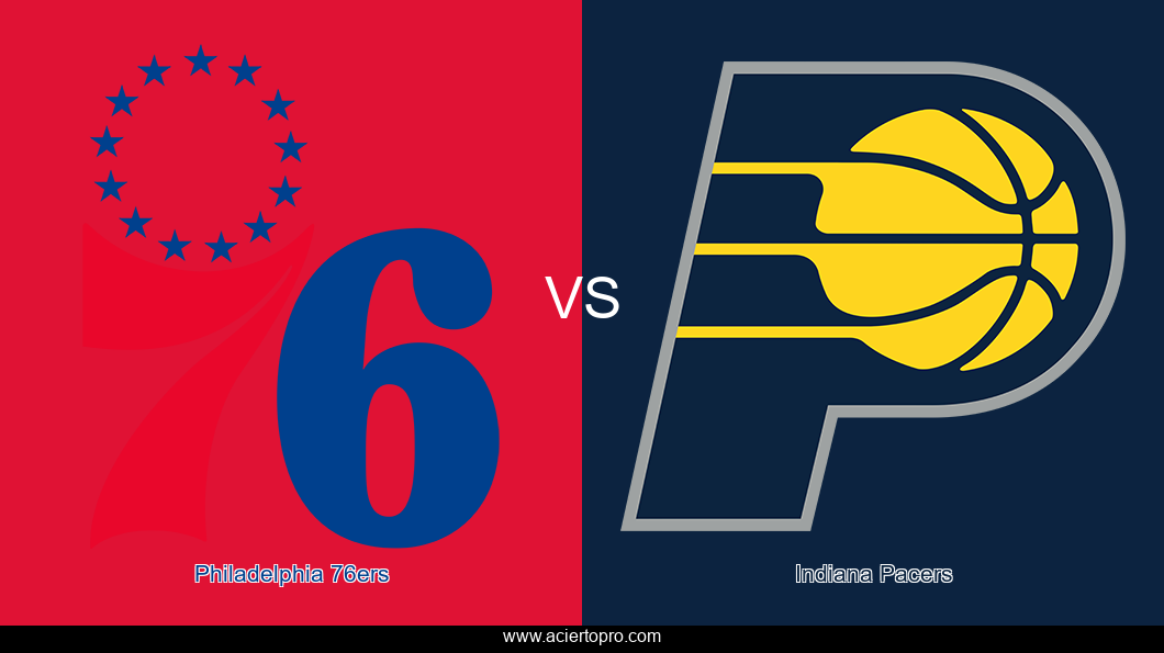Palpites Philadelphia 76ers vs Indiana Pacers | NBA 24.02.26 - AciertoPRO