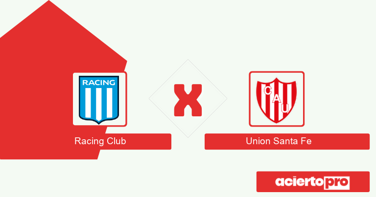 Pronóstico Racing Club vs Union Santa Fe 31/08/2025 | Liga Profesional ...