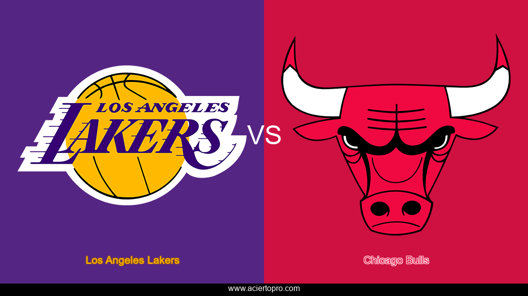 Pronósticos Los Angeles Lakers vs Chicago Bulls | NBA 26.01.26 ...