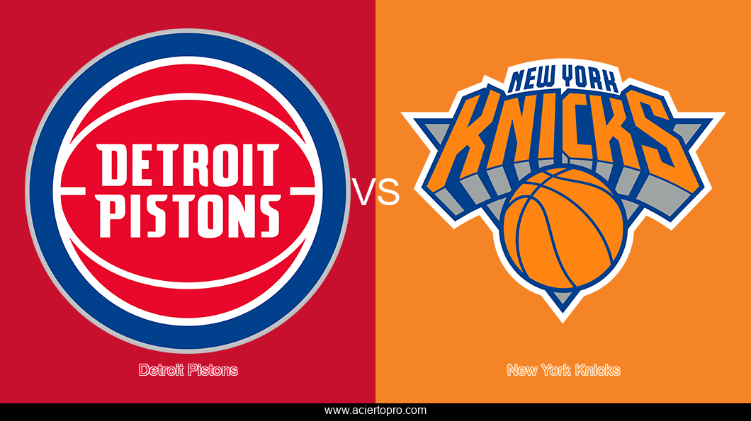 Pronósticos Detroit Pistons vs New York Knicks | NBA 19.02.26 ...