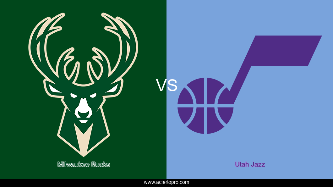 Milwaukee Bucks vs Utah Jazz Prediccion | NBA 19.03.26 - aciertopro.com